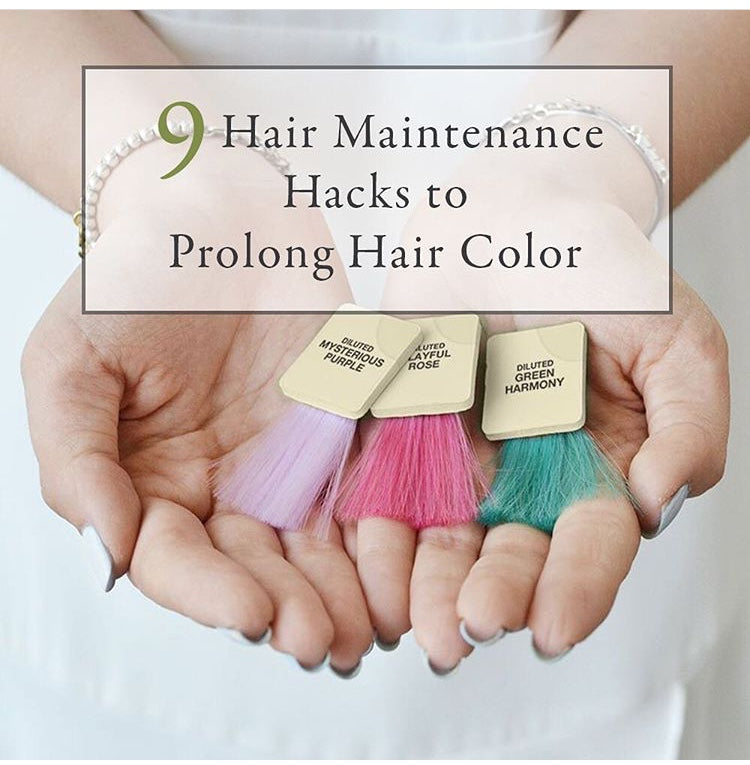9 Hair maintenance hacks to prolong hair color – Angela Molina Salon